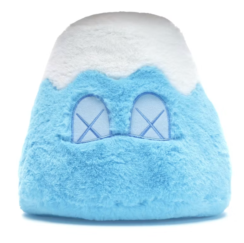 KAWS Holiday Japan Mount Fuji Plush Blue – Doused